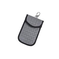 China Anti Spy Car Key Signal Shielding Pouch RFID Blocking Faraday Bag 2 Pack for sale
