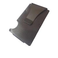 China Carbon Fiber Airtag Anti-RFID Card Holder with RFID Blocking Technology for sale