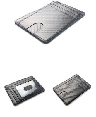 China Anti RFID NFC Card Holder Super Thin 0.8mm Blocking Wallet for Credit Card Protection for sale