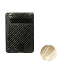 China Anti RFID NFC Card Holder Super Thin 0.8mm Blocking Wallet for Credit Card Protection for sale