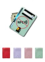 China Anti RFID NFC Card Holder Super Thin 0.8mm Blocking Wallet for Credit Card Protection for sale