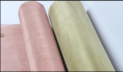 China Electromagnetic Shielding Copper Wire Mesh Cloth 2-3200 Mesh 0.05-500mm Aperture for sale