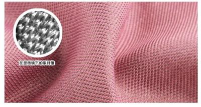 China electromagnetic shielding silver fiber conductive fabric 50db for sale