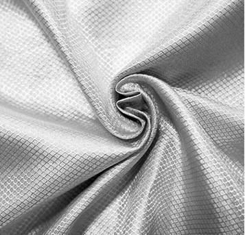 China Silver Fiber RF Shielding Fabric 100% Silver for Military Tent Anti-Signal for sale