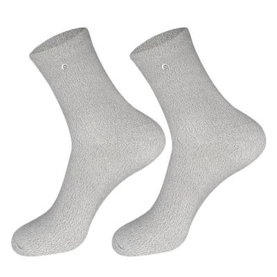 China silver fiber antibacterial conductive socks for earthing for sale