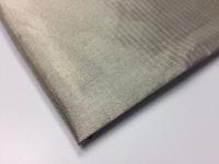 China EMF Shielding Conductive Fabric Ni-Cu Silver Gold 0.03 Ohm High Attenuation 71-84dB for sale