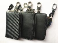 China RF Shielding Car Key Case 2 Layer Anti Theft Signal Blocking Pouch for sale
