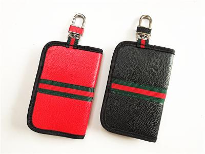 China RFID Signal Blocking Car Key Pouch Anti Spy Faraday Bag for Keyless Entry Protection for sale
