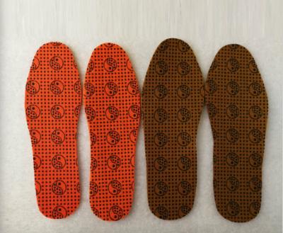 China Self-Heating Tourmaline Insoles Far-Infrared Anion Physiotherapy Shoe Pads Sizes 36-46 for sale