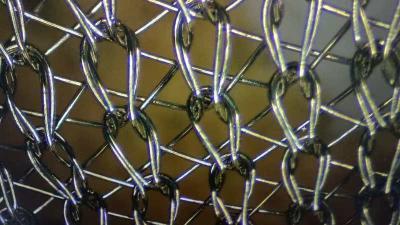 China RF Shielding Material Silver Infused Mesh Fabric 150cm Width 45gsm for sale