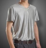 China Silver Infused Anti Radiation Fabric 1.5m Width 90gsm for RF Protective Clothing for sale