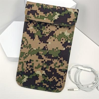 China RF Shielding Faraday Phone Case Pouch 12x20.5cm 75dB Attenuation for sale