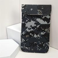 China RF Shielding Faraday Phone Case Pouch 12x20.5cm 75dB Attenuation for sale