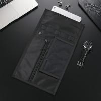 China EMF Shielding Anti GPS RFID Signal Blocking Tablet Case 36.5x31cm Magnetic Snap for sale