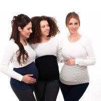 China Anti Radiation Belly Band for Pregnancy Baby Protection Silver Fiber Fabric 50DB Attenuation for sale