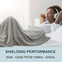 China anti electromagnetic radiation emf shielding radiation proof blanket for sale