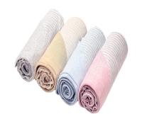 China Organic Cotton Silver Fiber EMF Protection Baby Blanket 72x90cm 45-60DB Shielding for sale