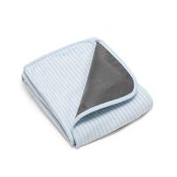 China Organic Cotton Silver Fiber EMF Protection Baby Blanket 72x90cm 45-60DB Shielding for sale