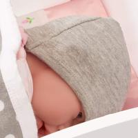 China Anti Electromagnetic Radiation Silver Lined Beanie Hat for Baby EMF Protection 55-65dB for sale