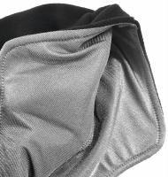 China EMF Protection Beanie Hat Anti Radiation 5G Blocking 60dB Attenuation Silver Fiber for sale