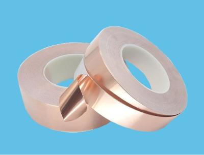 China Copper Foil Conductive Tape 0.05mm-0.15mm for RF EMI Wall Shielding for sale
