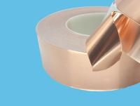 China Copper Foil Conductive Tape 0.05mm-0.15mm for RF EMI Wall Shielding for sale