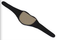 China Far-Infrared Tourmaline Self-Heating Anion Health Care Neck Belt L Size Black for sale