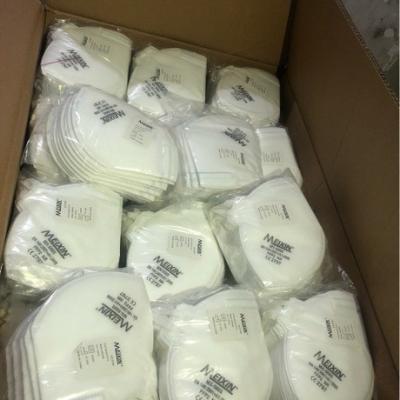 China Splash Proof FFP2 KN95 Shape Face Mask 5 Layer Protection Made in China for sale