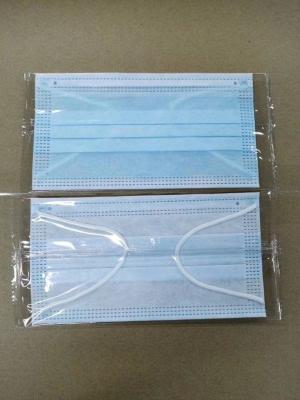 China CE FDA Certified 3-Ply Disposable Face Mask Antivirus Protection 50pcs for sale