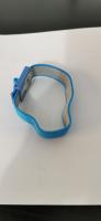 China Conductive Earthing Body Band 2cm Width Blue Customizable Grounding Strap for sale