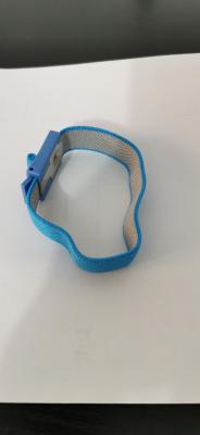 China Conductive Earthing Body Band 2cm Width Blue Customizable Grounding Strap for sale