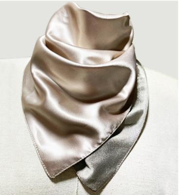 China Anti EMF Kerchief Thyroid Protection 48cm 90cm Silver Plated Fabric 55 65dB Shielding for sale