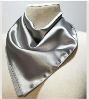 China Anti EMF Kerchief Thyroid Protection 48cm 90cm Silver Plated Fabric 55 65dB Shielding for sale