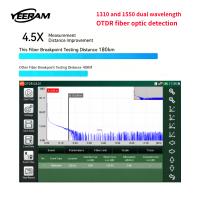 China IPCX600Pro TDR Breakpoint Test, 8K H.265 Main Stream, Coaxial HD, 60V Anti-Burn Digital Tracer 180KM dual wavelength OTDR Tester for sale