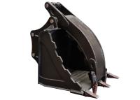 China 0.52CUM CAT312 Excavator Hydraulic Grapple Q345B Q690D  Material for sale
