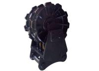 China Custom Excavator Compaction Wheel With High Operating Efficiency Roller Compactors For 20Ton Crawler Excavator for sale