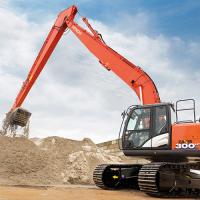 China Hitachi Compatible Long Reach Boom with 34 Meters Maximum Length and Q345B Q690D Material for Dredging and Construction for sale
