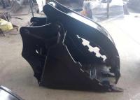 China Kobelco SK380 Excavator Grab Attachment 3.0 Cum Bucket Capacity Worm Rotating for sale