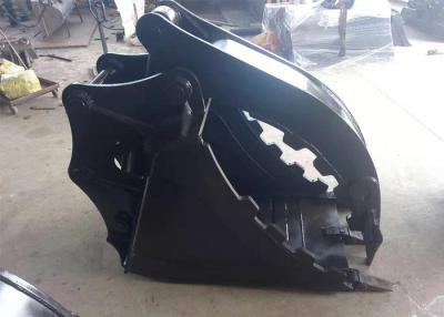 China Kobelco SK380 Excavator Grab Attachment 3.0 Cum Bucket Capacity Worm Rotating for sale