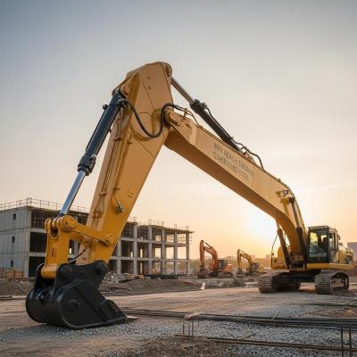 China Max Reach Height 16800mm Excavator Dipper Arm Built Using Q345B Q690D Steel Offering Performance In Construction Projects for sale