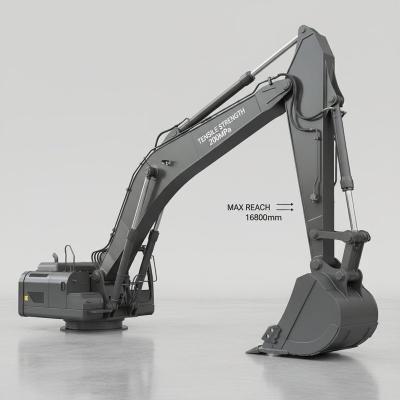China Without Counter Weight Excavator Boom Arm Featuring Tensile Strength 200MPa and Max Reach Height 16800mm Suitable for Various Excavation Tasks for sale