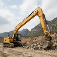 China Without Counter Weight Long Reach Excavator Boom Designed for Earthmoving and Excavation in Difficult Terrain Conditions for sale