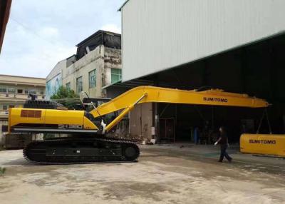 China Yellow Cat Long Reach , Excavator Boom Arm Sumitomo SH380 With 1.2 Cum Sand Bucket for sale
