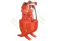 China 360 Degree Excavator Rotating Grapple , Hydraulic Rock Grab For Excavators Doosan DX225 for sale