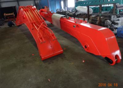 China Red Color Excavator Dipper Extension 3210 Mm Fold Height With Stick Cylinder for sale