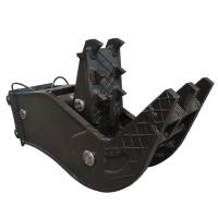 China 2250 KN Excavator Grab Attachment , Hydraulic Breaker Attachment 4 Side Blade for sale