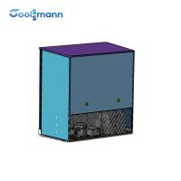 China Mini Backbar Cooler Internal LED Light Wire Tube Condenser Counter Refrigerator for sale