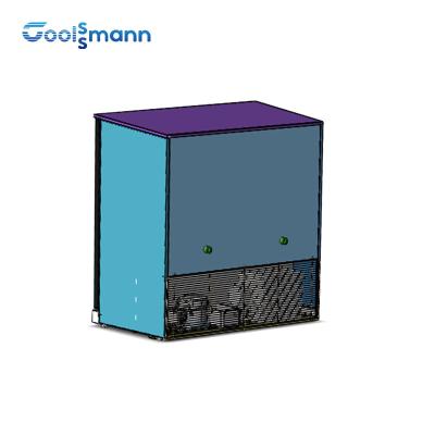 China Mini Backbar Cooler Internal LED Light Wire Tube Condenser Counter Refrigerator for sale