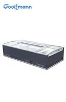 China Supermarket Island Deep Freezer for sale