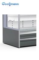 China LED Multideck Open Chiller for sale